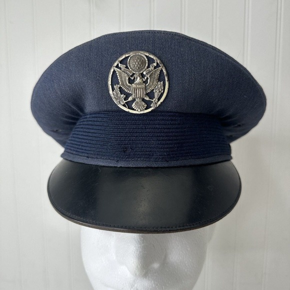 Flight Ace | Accessories | Vintage Us Air Force Service Cap Flight Ace ...